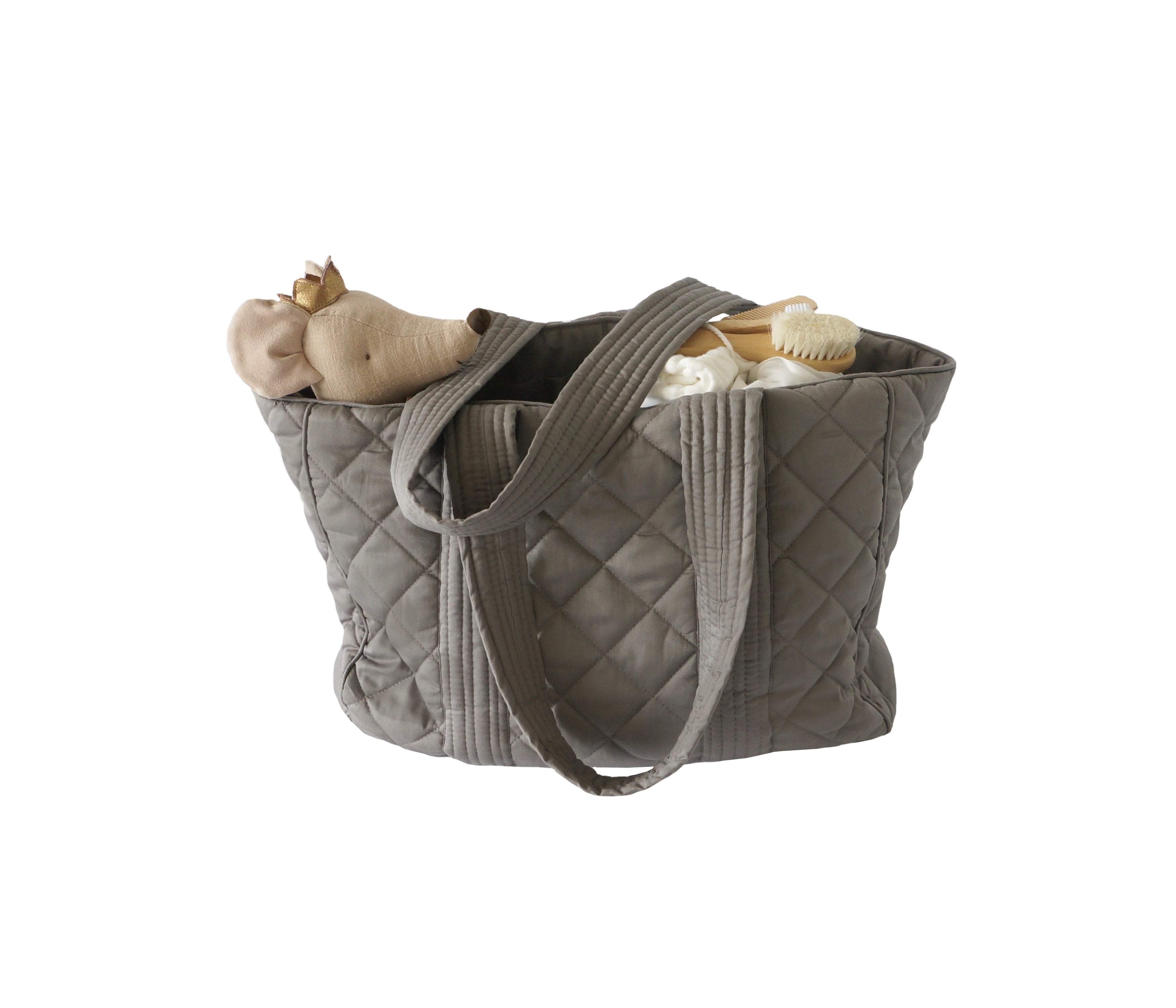 Quilted Nursing Nappy Bag - Elephant – blossomchildrensstore