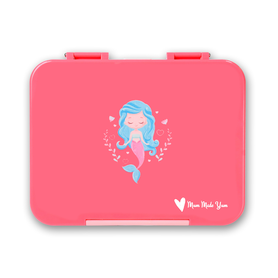 Large Bento Lunchbox - Mermaid Pink – blossomchildrensstore