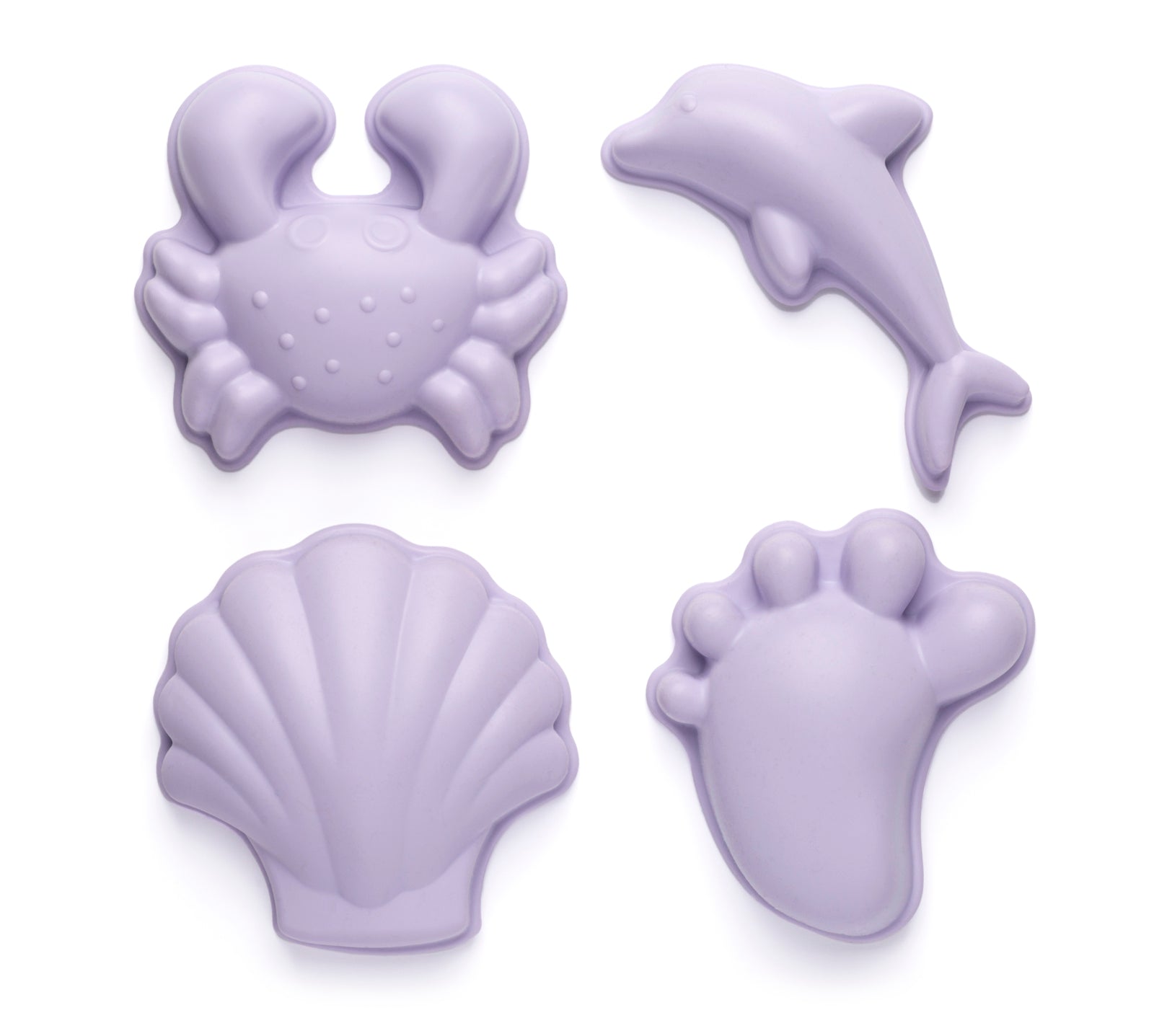 Scrunch Sand Moulds Set Light Dusty Purple – blossomchildrensstore