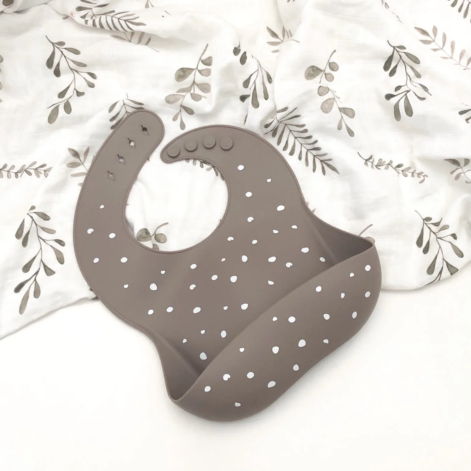 Silicone Catch Bib - Stone Pebbles – blossomchildrensstore