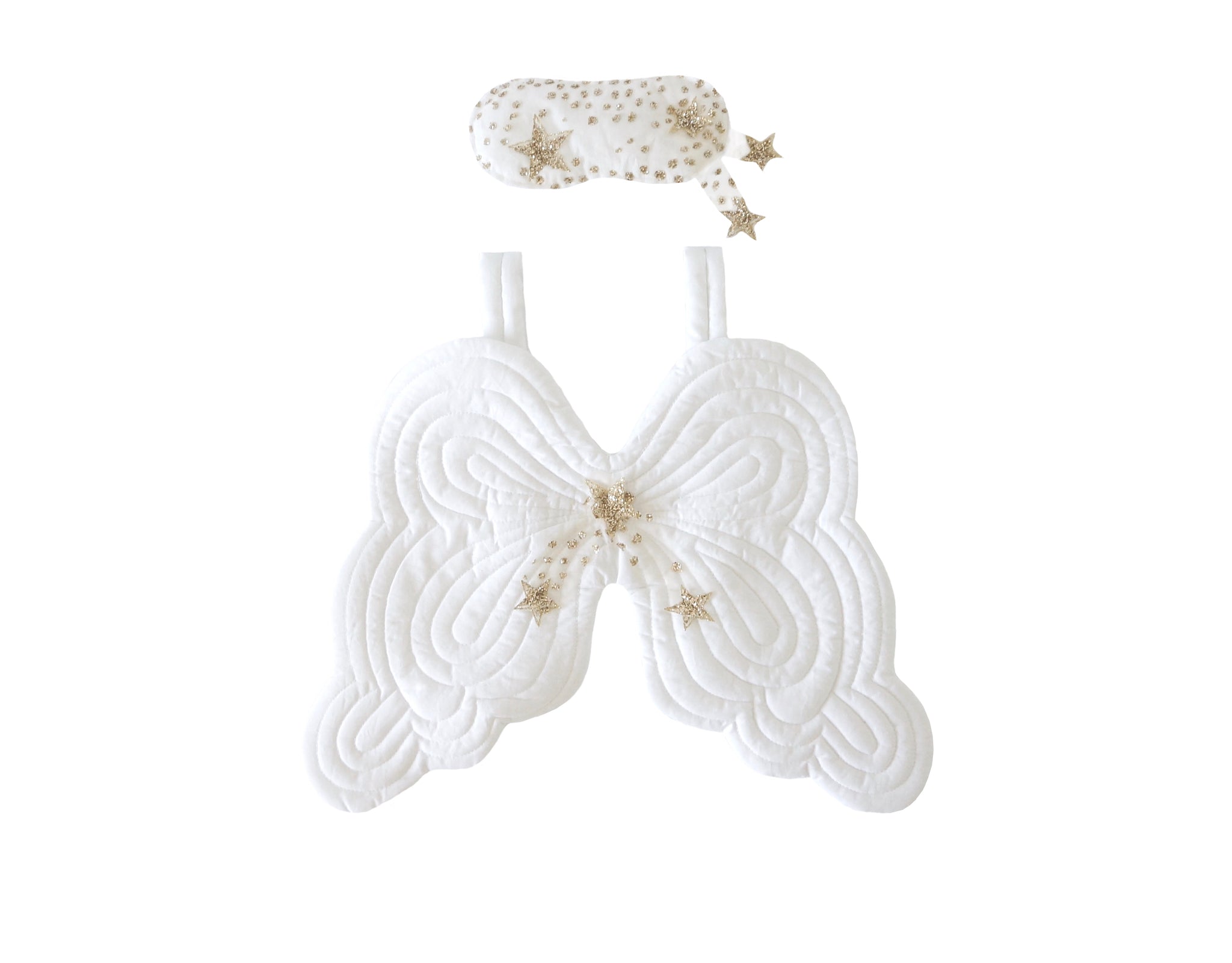 Starry Night Angel Wing & Eye Mask Set – blossomchildrensstore